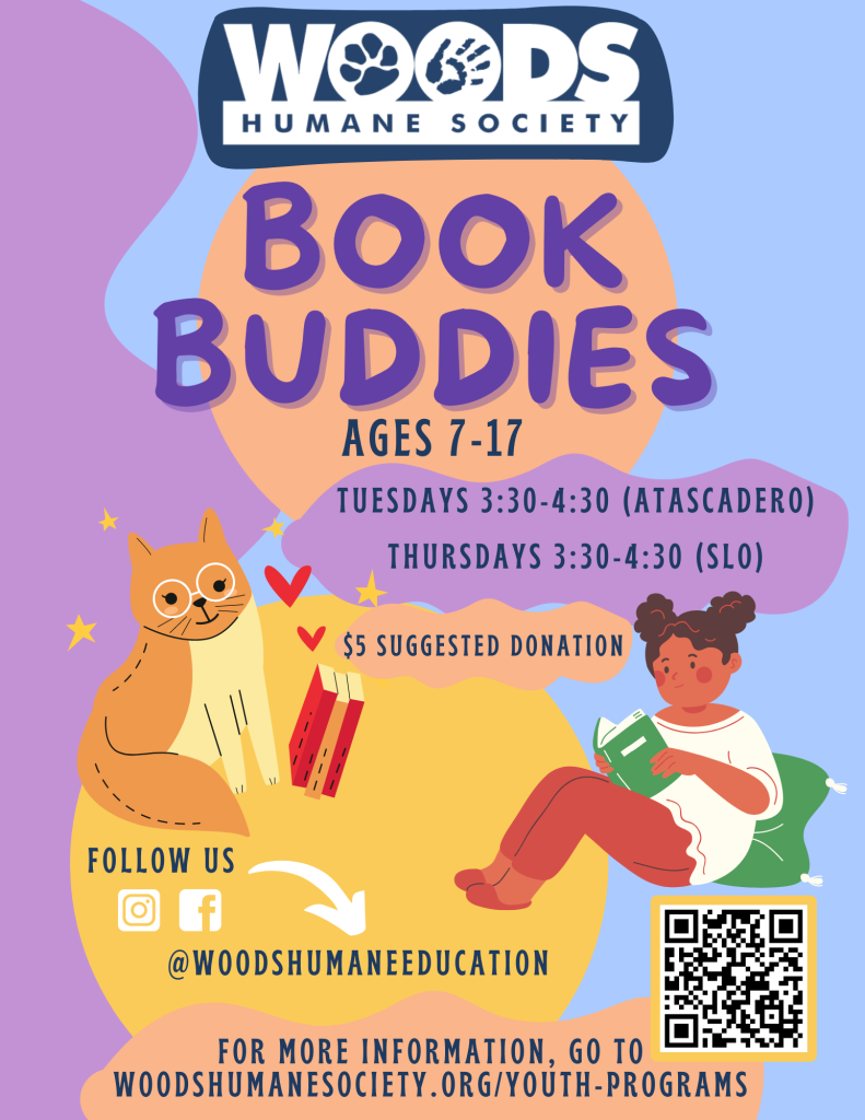 Book Buddies North County - 1/10 - Woods Humane Society