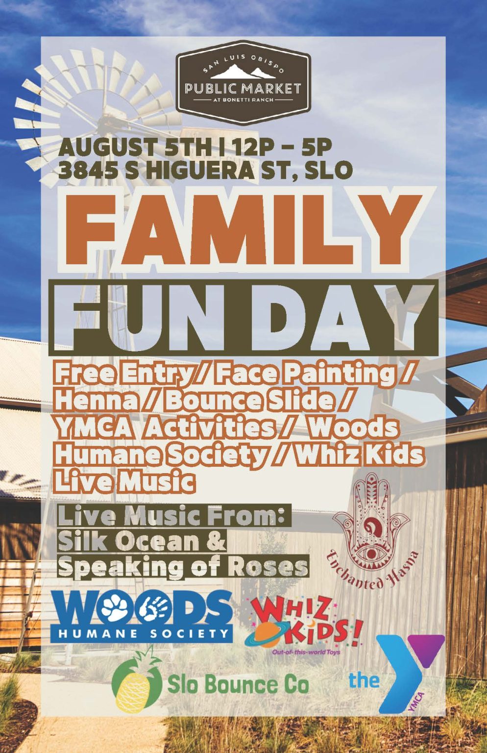 Family Fun Day at SLO Public Market - Woods Humane Society
