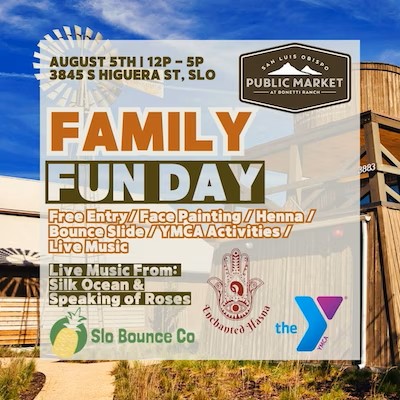 Family Fun Day at SLO Public Market - Woods Humane Society